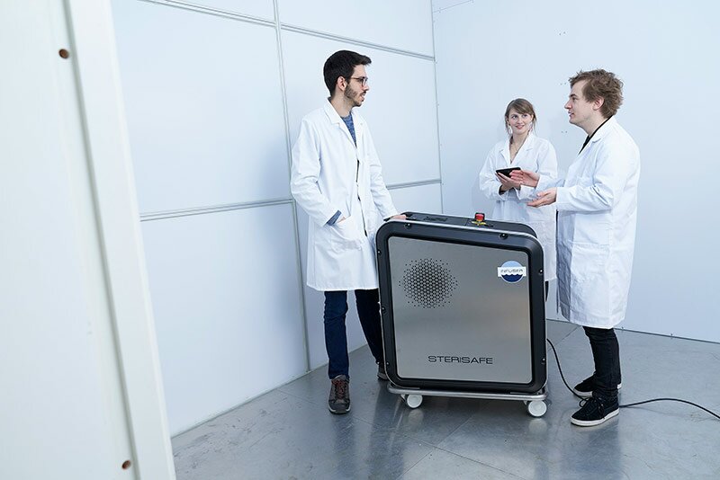 Full depth disinfection cycle - INFUSER